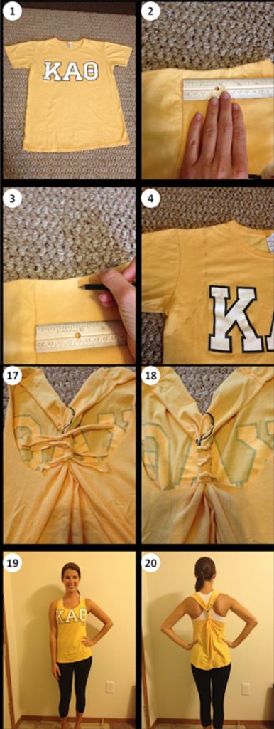 42 DIY T-shirt Makeovers - Teen Crafts