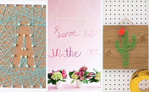 DIY String Art Projects - Teen Crafts